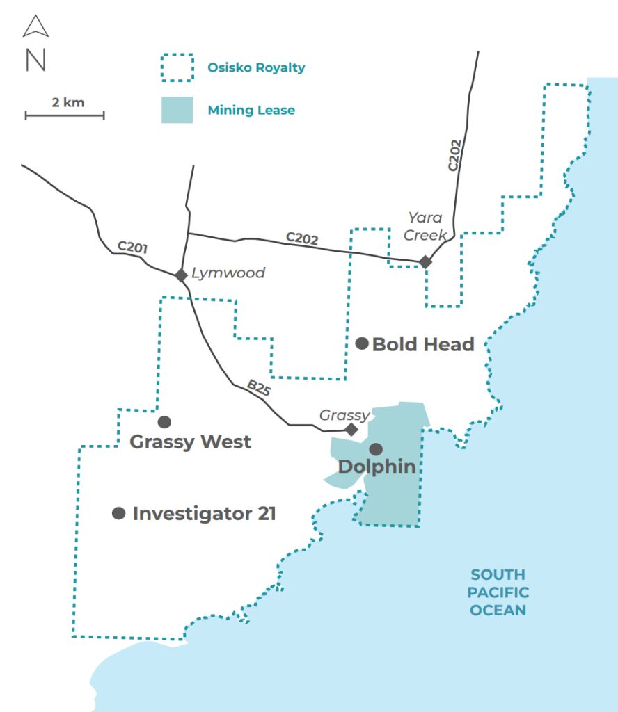 Dolphin Tungsten (W) | OR Royalties Inc